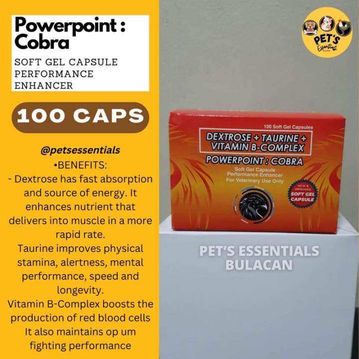 Powerpoint Cobra 100 SOFT GEL CAPSULE PERFORMANCE ENHANCER | Lazada PH