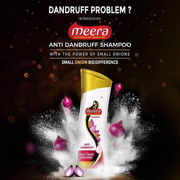 Meera Shampoo Anti Dandruff 60ml | Lazada