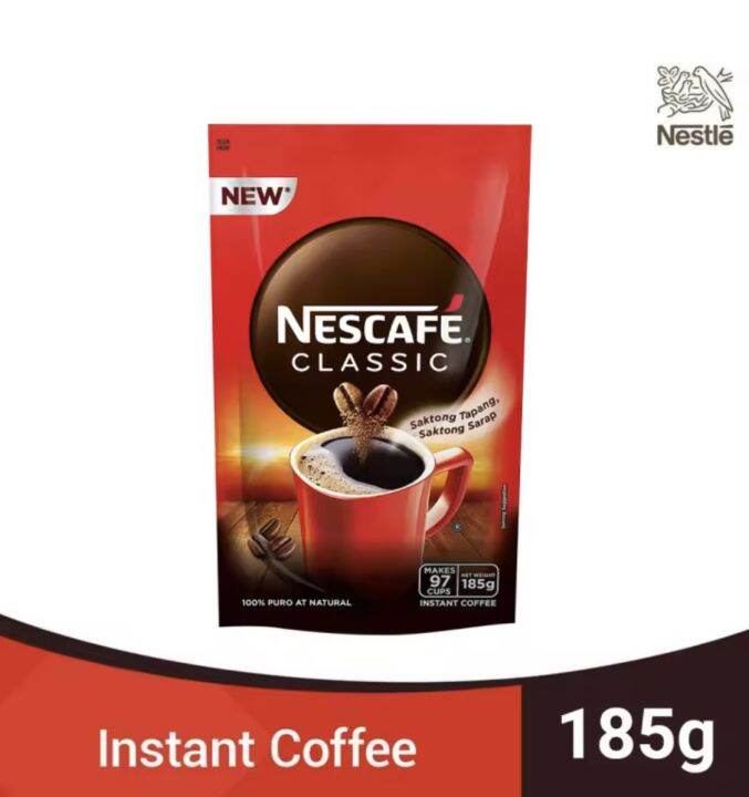 Nescafe Classic double filter full flavor 185g x 1pack | Lazada PH