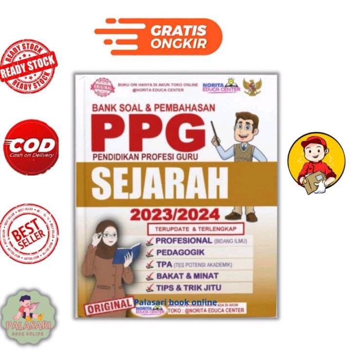 BUKU BANK SOAL DAN PEMBAHASAN PPG SEJARAH 2023 2024 | Lazada Indonesia