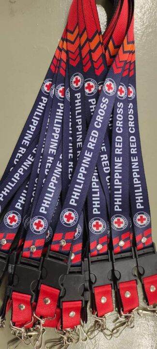 PHILIPPINE RED CROSS ID LACE | Lazada PH