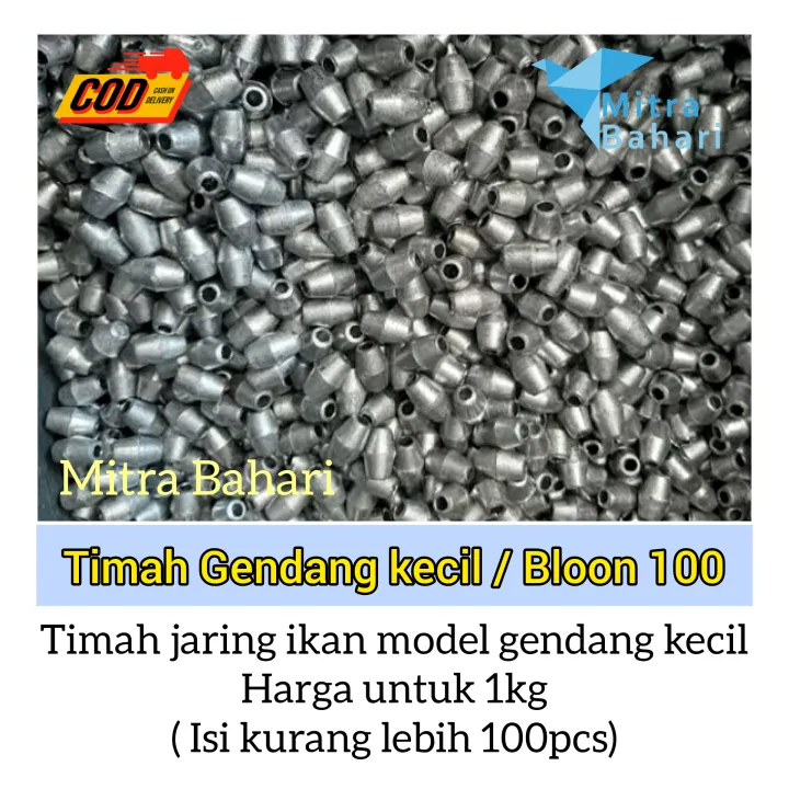 TIMAH JARING IKAN (1 KG) | TIMAH BLOON | BATU JARING IKAN | TIMAH ...