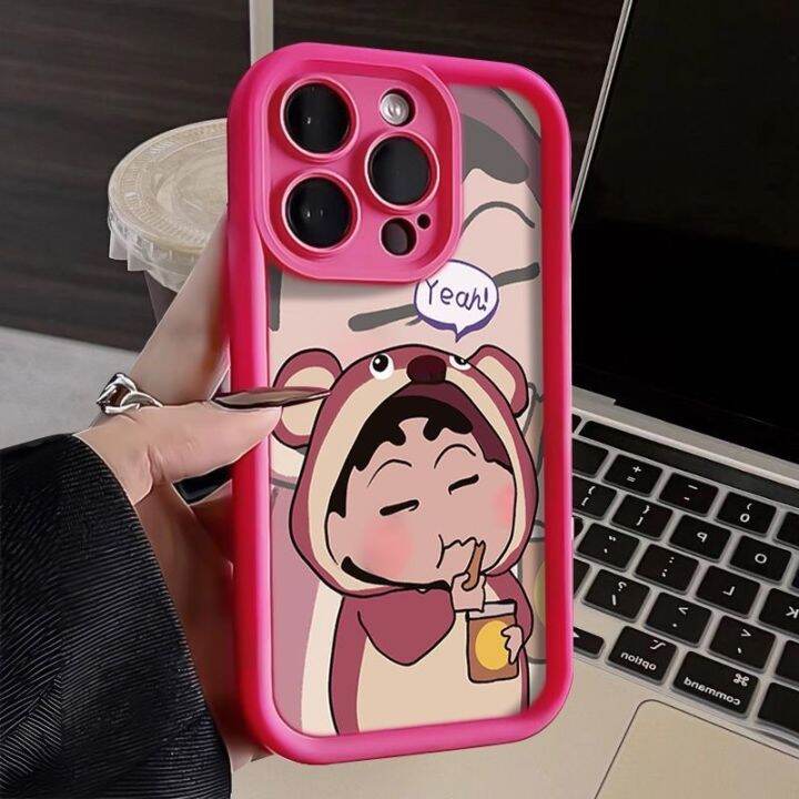 เคสซิลิโคนลายการ์ตูน Xiaoxin,เคสโทรศัพท์กันน้ำเหมาะสำหรับ IPhone 15 14 ...