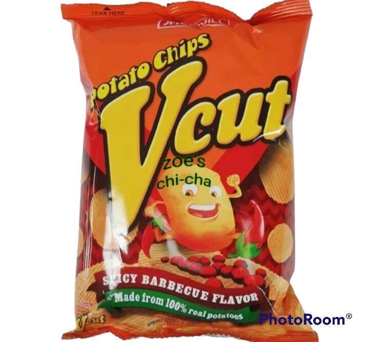 POTATO CHIPS V-CUT | BARBECUE FLAVOR | 60 GRAMS | Lazada PH
