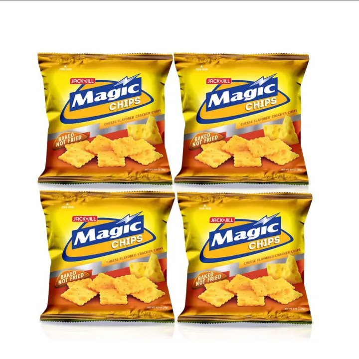 Magic Chips Cheese 28G - 4 Packs | Lazada PH