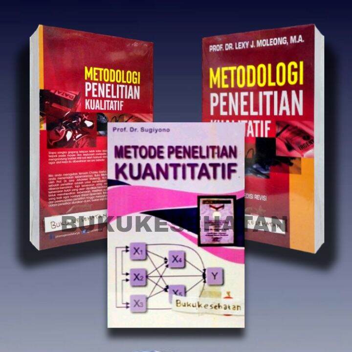 Paket 2 Buku ( METOPEN ) METODOLOGI PENELITIAN KUALITATIF LEXY DAN METODE PENELITIAN KUANTITATIF ...