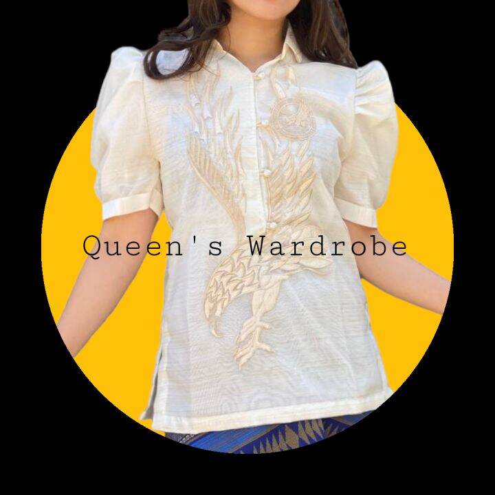 Filipiniana Ladies Barong Eagles Burda | Lazada PH