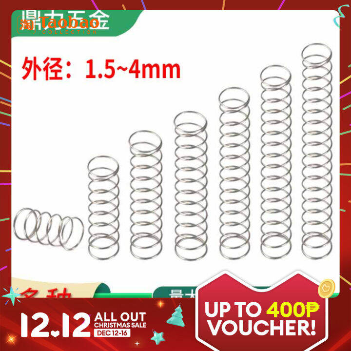 Spring Steels Strong Compression Wire Diameter 0.2 Outer Diameter 1.5 ...