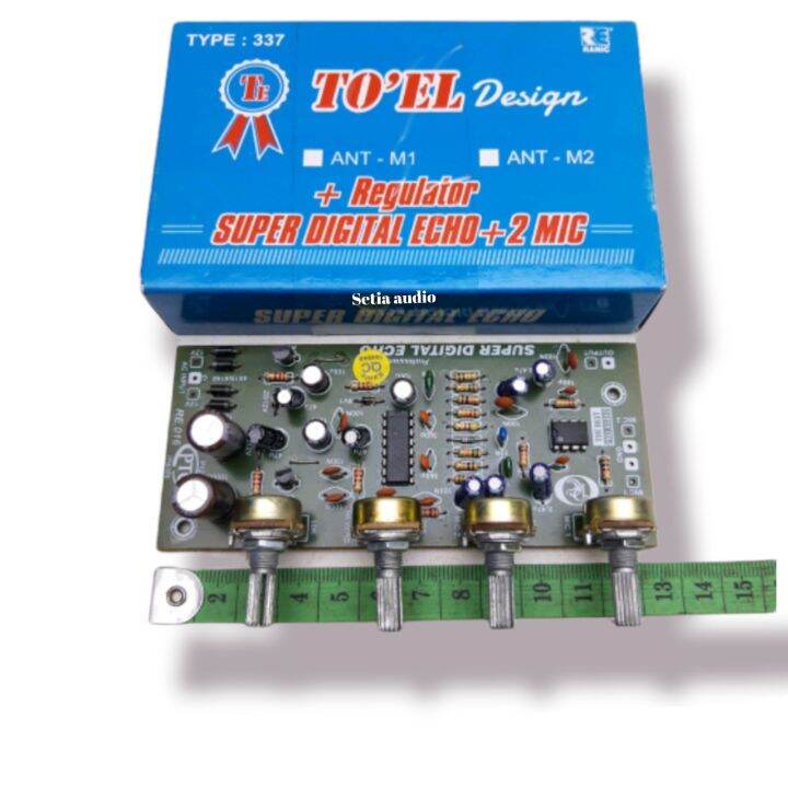 kit echo toel 2 mic +regulator 337 | Lazada Indonesia