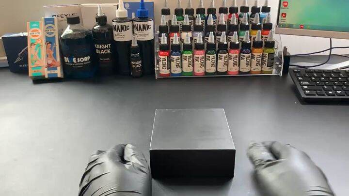 [Free gift】Powerful Mini Rocket Tattoo Pen Rotary Machine set RCA ...