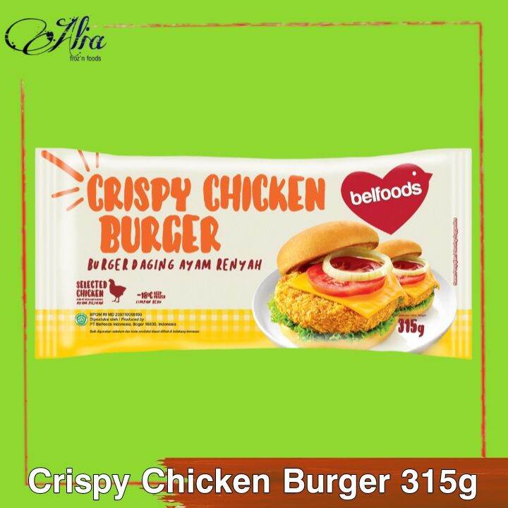 Belfoods Crispy Chicken Burger 315g | Lazada Indonesia