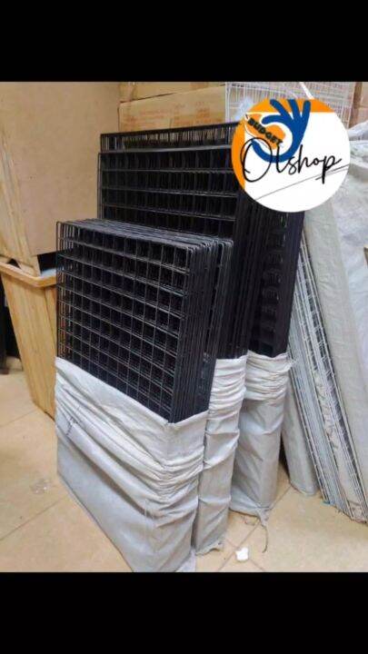 Heavy duty coated screen thick makapal size available black color ...