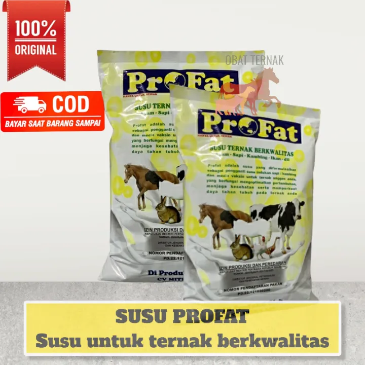 PROFAT SUSU HEWAN TERNAK 1KG UNTUK ANAK SAPI KAMBING KELINCI AYAM ...