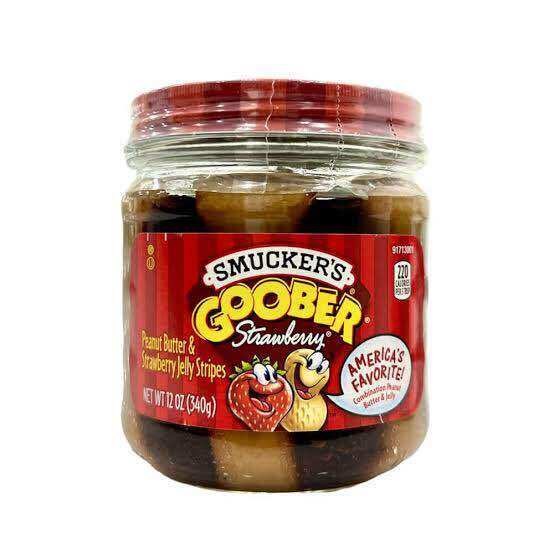 Smuckers Goober Peanut Butter & Strawberry Jelly Stripes 340g | Lazada PH