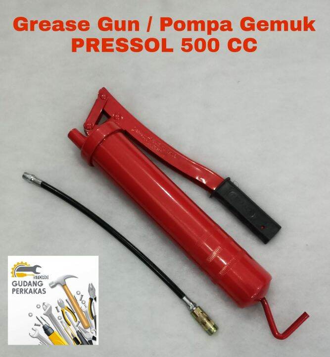 Grease Gun 500 CC PRESSOL - Pompa Gemuk Grease Pump Cototan 500CC ...