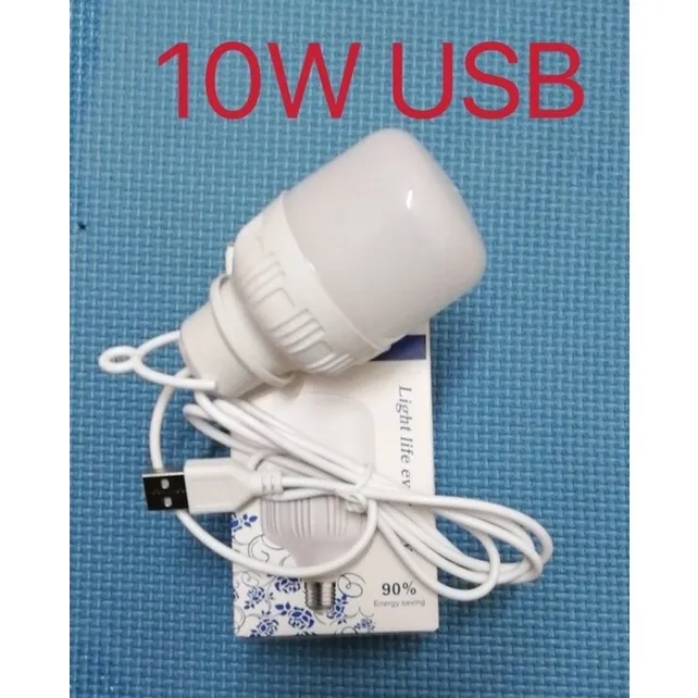 หลอดไฟLED 5V10WเสียบUSBสายยาว1เมตร( 10W USB) | Lazada.co.th