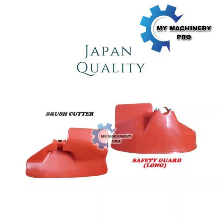SAFETY GUARD MESIN RUMPUT TL33 TB33 LONG(RED) BRUSH CUTTER SAFETY GUARD ...