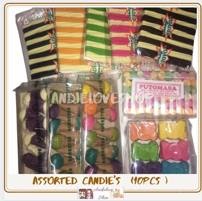 Bulky Assorted Pastillas ( Hershel , Sorbetes , Triple twist Pastillas ...