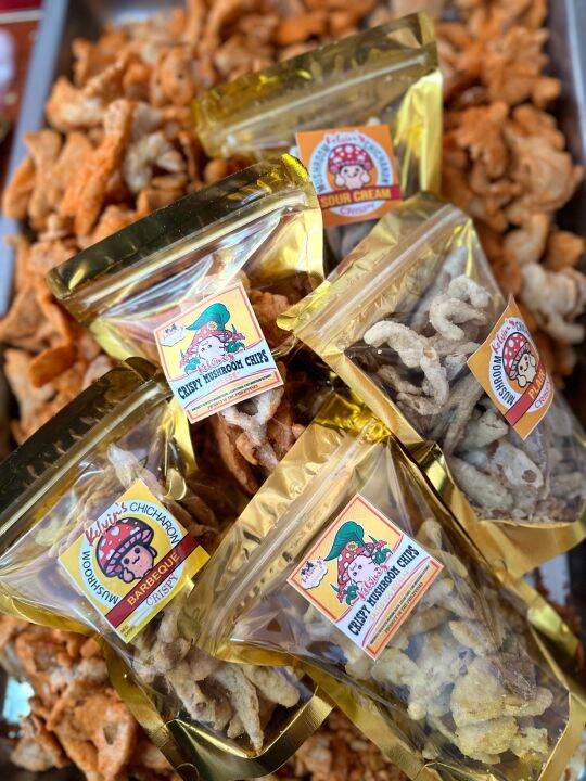 Healthy Crispy MUSHROOM Chicharon chips KELVINS | Lazada PH