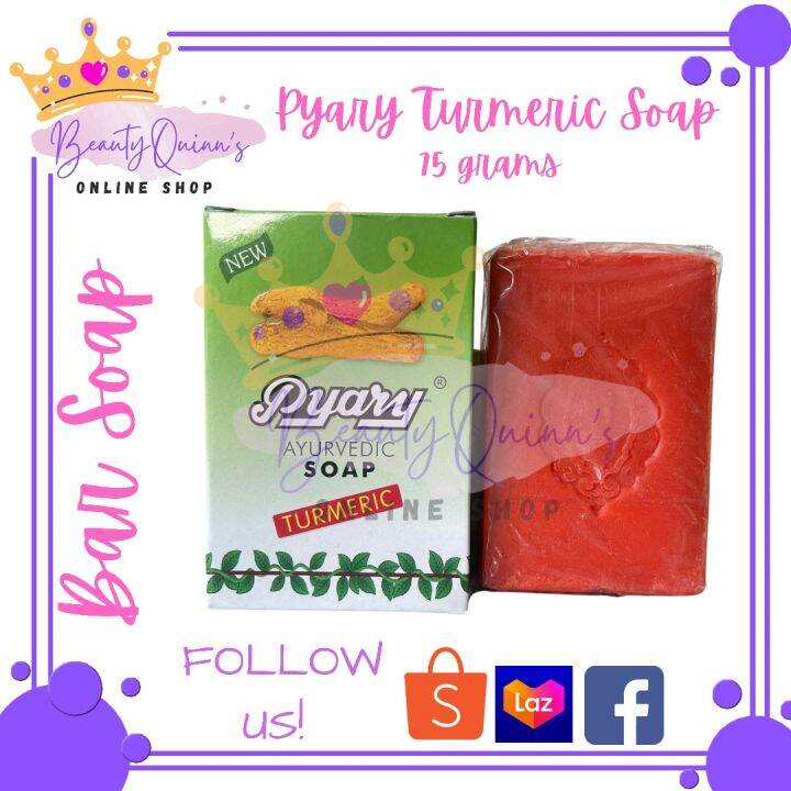 🇮🇳 Pyary Ayurvedic Turmeric Soap, 75grams | Lazada PH