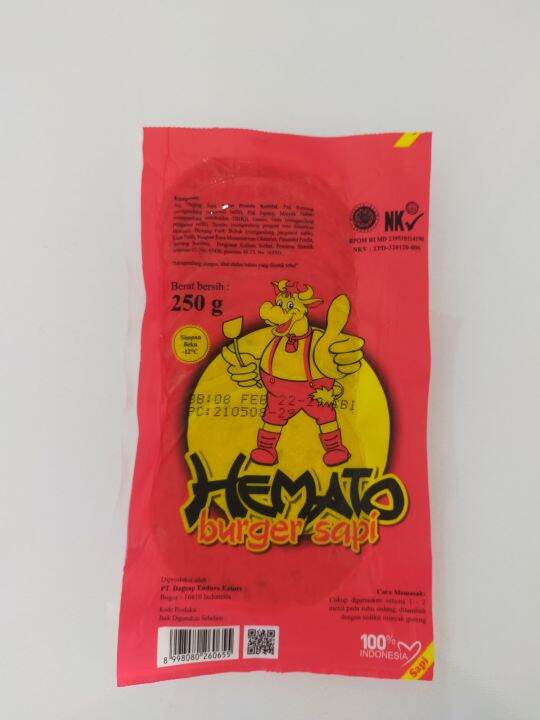 HEMATO BURGER SAPI | Lazada Indonesia