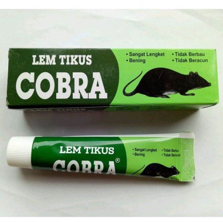 lem tikus /jebakan tikus/lem tikus cobra super lengket | Lazada Indonesia