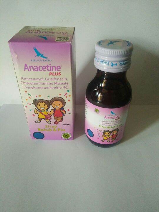 ANACETINE PLUS SIRUP || OBAT DEMAM BATUK PILEK | Lazada Indonesia
