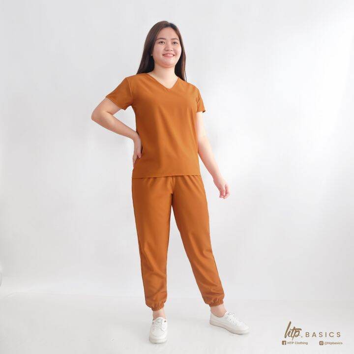 HTP BASICS | Work Basic Top & Sweatpants | Lazada PH