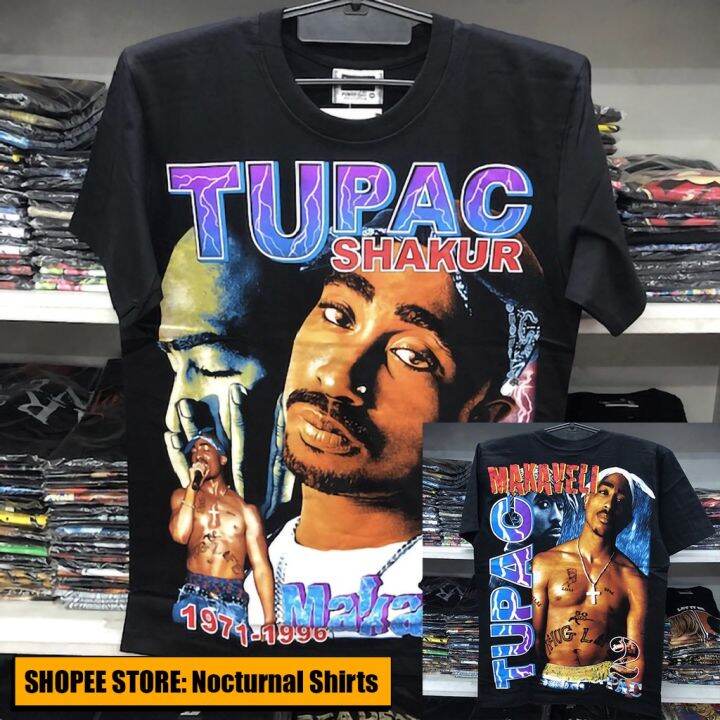 TUPAC VINTAGE VIBE HD MEGA PRINT Fashion fo man woman oversized Tshirts ...