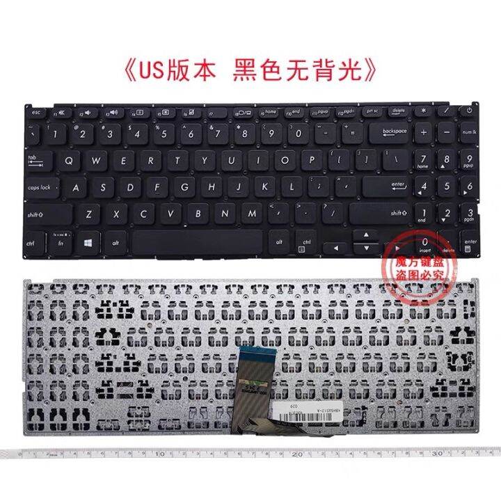 Replacement Keyboard For ASUS X512 X512D X512DA X512F/FA X512U/UA/UB ...