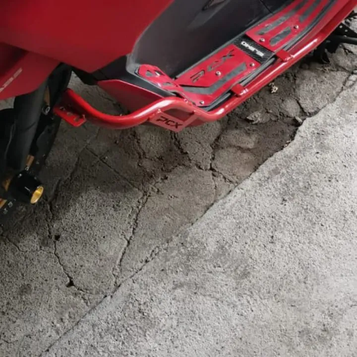 Crashbar PCX 150 160 ABS CBS besi pengaman motor crash bar pelindung ...