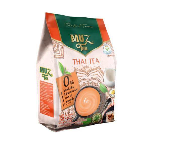 ชามัซ ชาไทย (MUZ) Thai Tea 1 ถุง บรรจุ 15 ซอง | Lazada.co.th