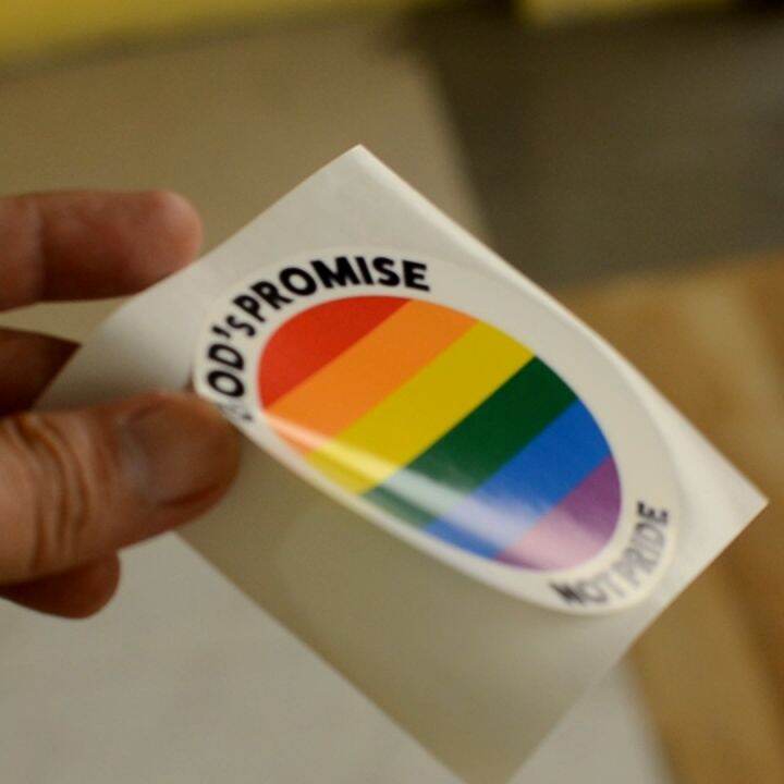 God's Promise Not Pride Waterproof Vinyl Sticker | Lazada PH