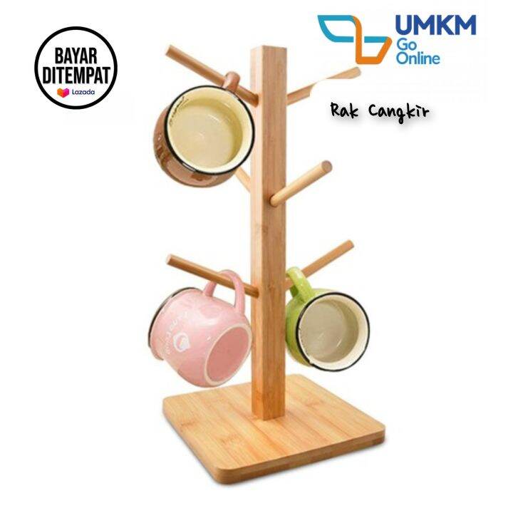 Rak Cangkir Rak Gantungan Mug Bayar Di Tempat... | Lazada Indonesia