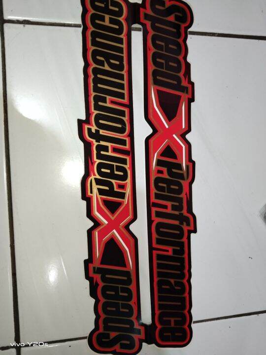 Stiker Speed Performance ( isi 2 pcs ). | Lazada Indonesia