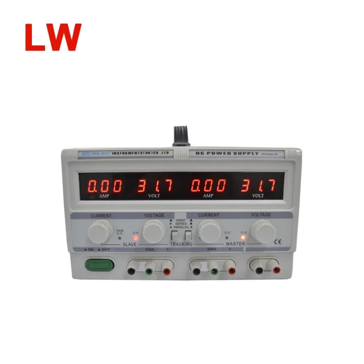 Longwei TPR-3002-2D Linear Dual เอาต์พุต30V 2A แหล่งจ่ายไฟ Dc,แหล่งจ่าย ...