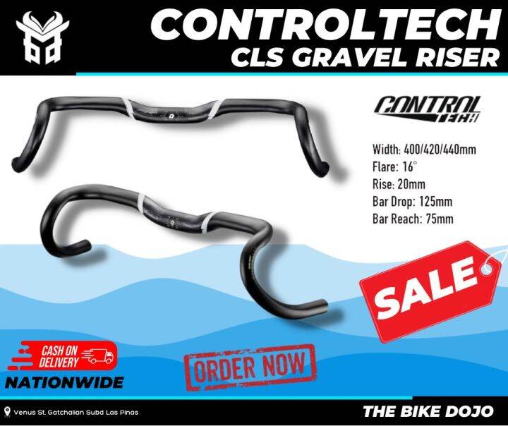 Controltech CLS Gravel Rise Dropbar | Lazada PH