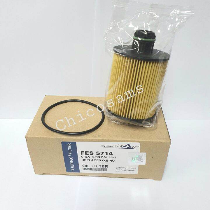 FLEETMAX Oil Filter FES5714 for Chevrolet SPIN 1.3 TCDi Diesel 2014 ...