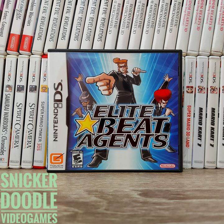 DS Nintendo Game: Elite Beat Agents With Manual US Region Preloved ...