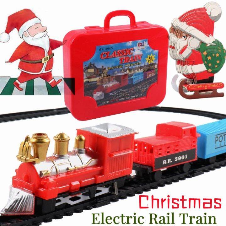 Assemble Railway Transport Electric Rail Car Building Block Track Set ...