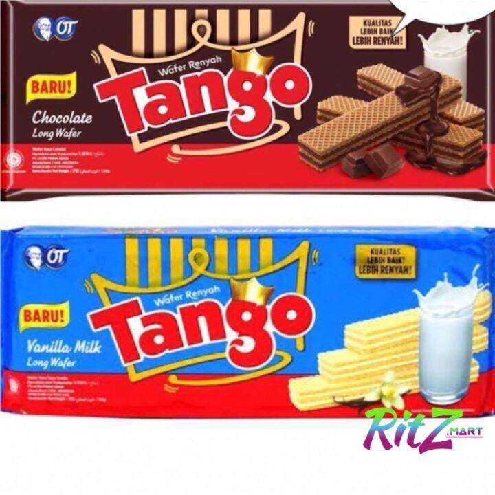 Wafer Tango Long 110gr Coklat Vanila | Lazada Indonesia