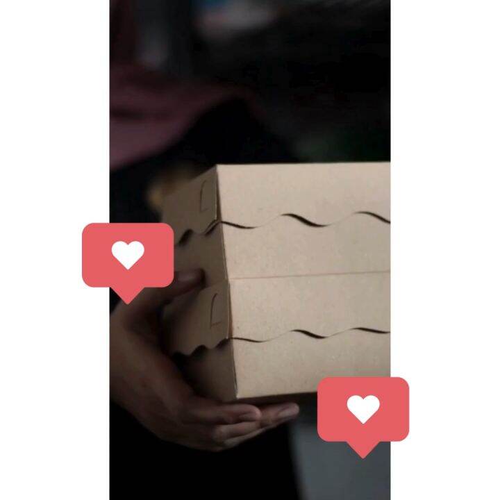 Box Dus Kue R5 Kraft Premium - Ukuran 16x12x7 (100 Pcs) | Lazada Indonesia
