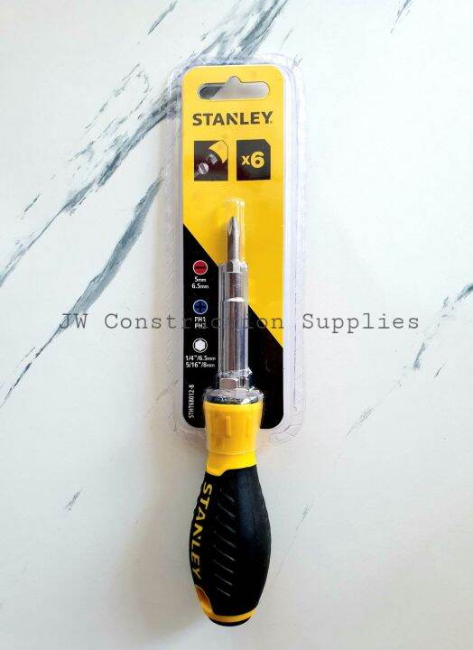STANLEY Multipurpose Screwdriver (6-in-1) | Lazada PH