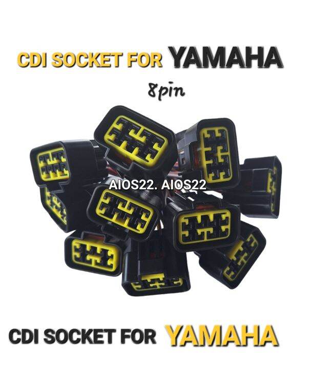 CDI SOCKET FOR YAMAHA 8PIN 6PIN HEAVY DUTY WIRE | Lazada PH