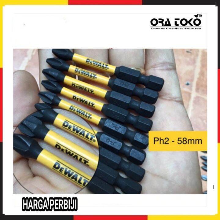 Mata Obeng Impact DEWALT flex trox PH2 Philip hex 2 inch | Lazada Indonesia