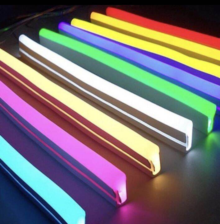 Lampu Neon Flex 5 Meter 12V Warna Warni | Lazada Indonesia