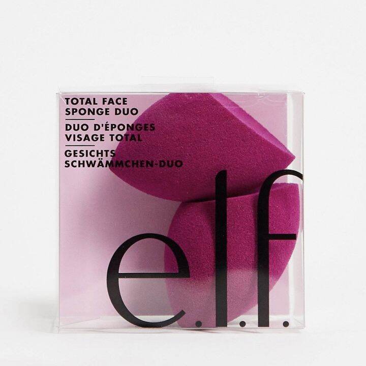 🇺🇸 ELF TOTAL FACE SPONGE DUO | Lazada PH