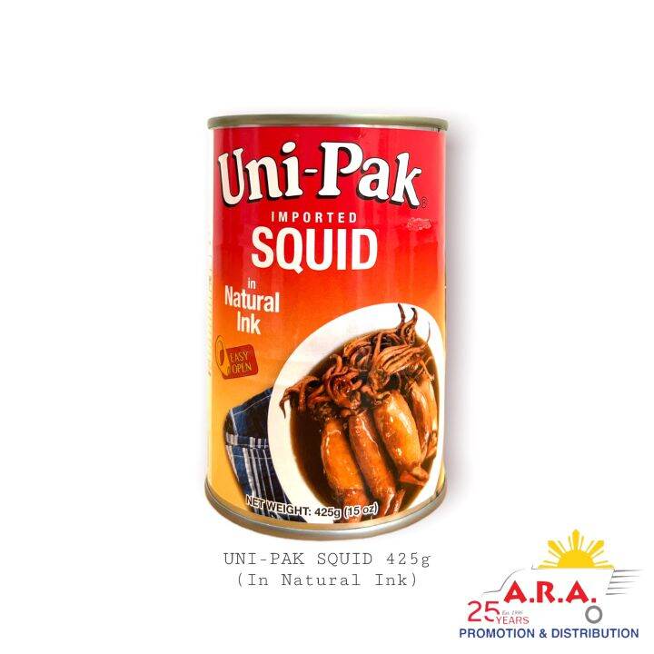 Uni-Pak Squid 425g | Lazada PH