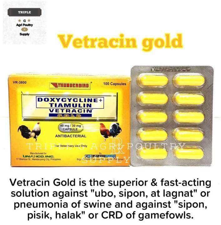 Vetracin gold capsule - 10pcs (isang banig) | Lazada PH