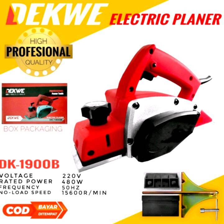 MESIN SERUT KETAM PLANER PASAH SUGU DEKWE 1900B PASAH KAYU MAKITA MAKTEC BOSCH HITACI DEKWE ...